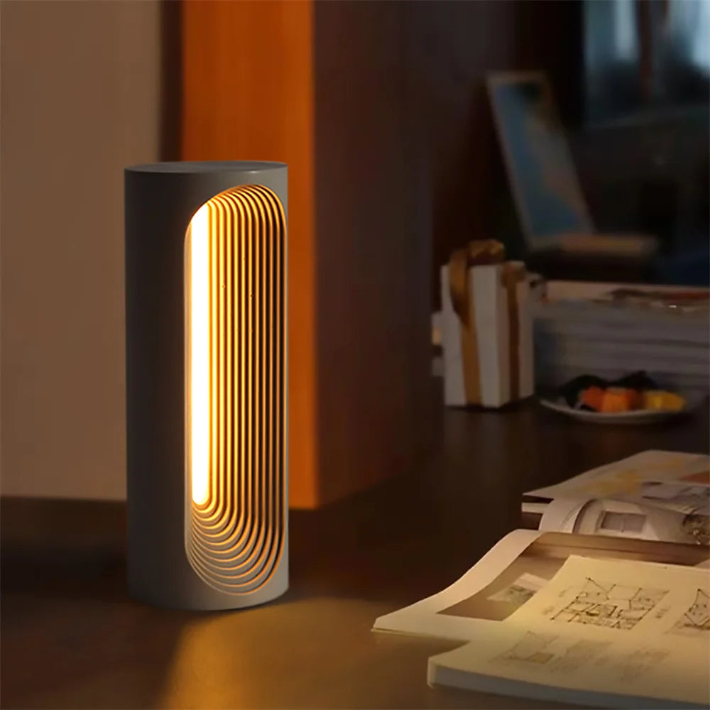 Concrete Sculpture Lamp