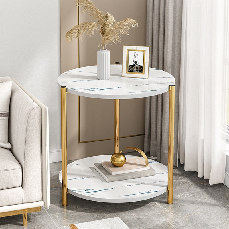 marble top side table